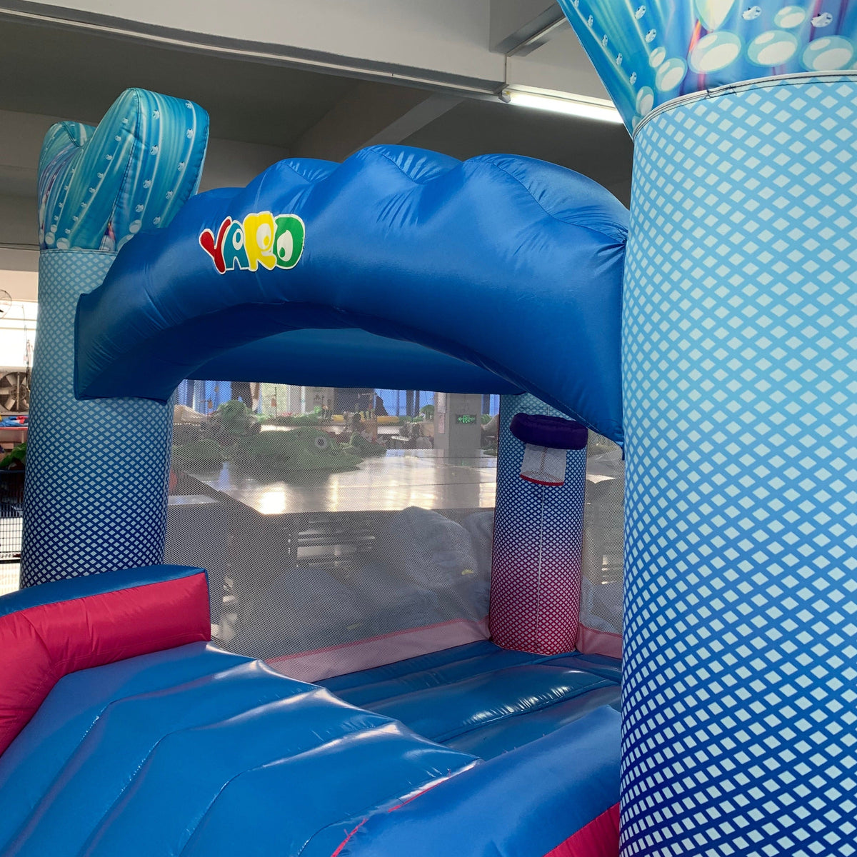 Mermaid Tail Bounce House | yardbouncycastle| YARD official site